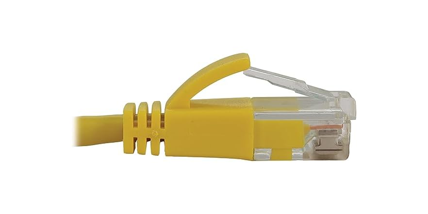 Tripp Lite Cat6a 10G Yellow Ethernet Cable