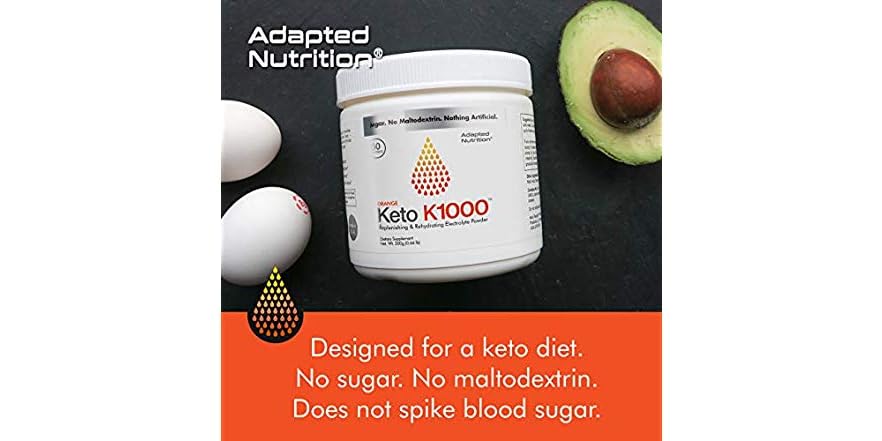 Keto K1000 Electrolyte Powder