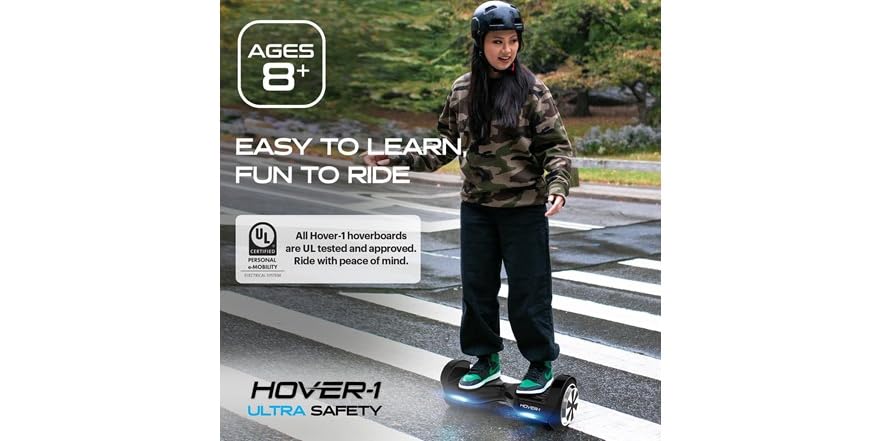Hover-1 Ultra Hoverboard (Black)