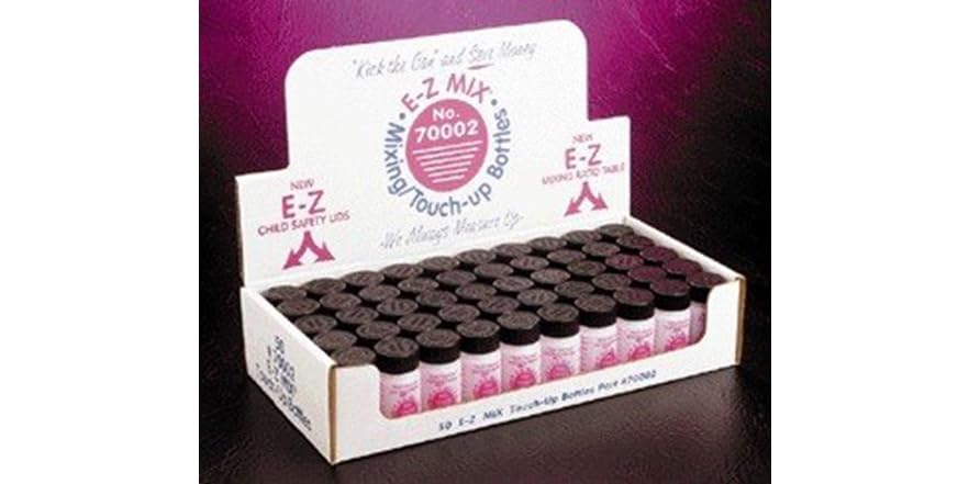 EZ Mix Touch Up Bottles 2 Oz 50/Box