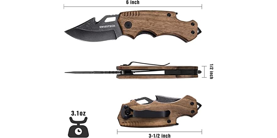 Swiss+Tech Pocket Folding Knife Multitool