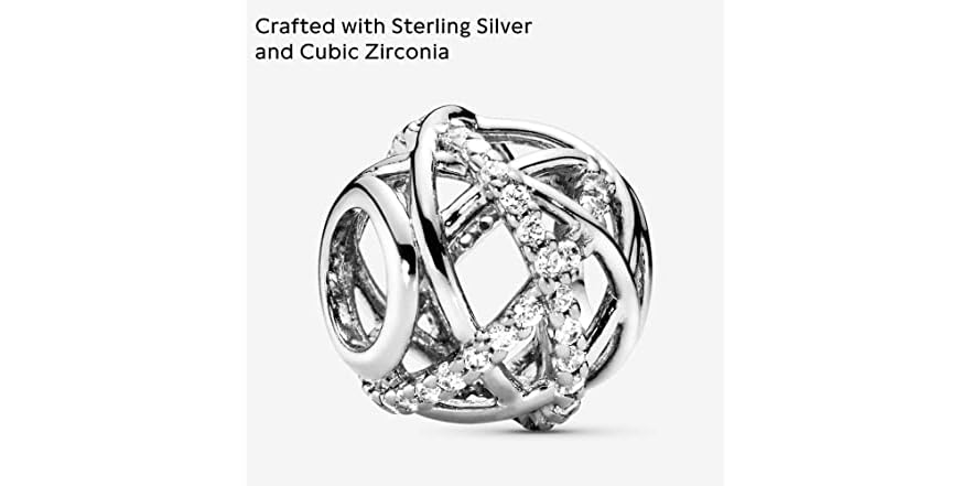 Pandora Sparkling Galaxy Openwork Charm
