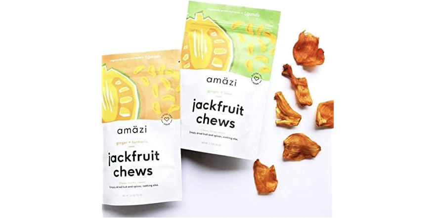 Ginger Turmeric Dried Jackfruit 6 Pack