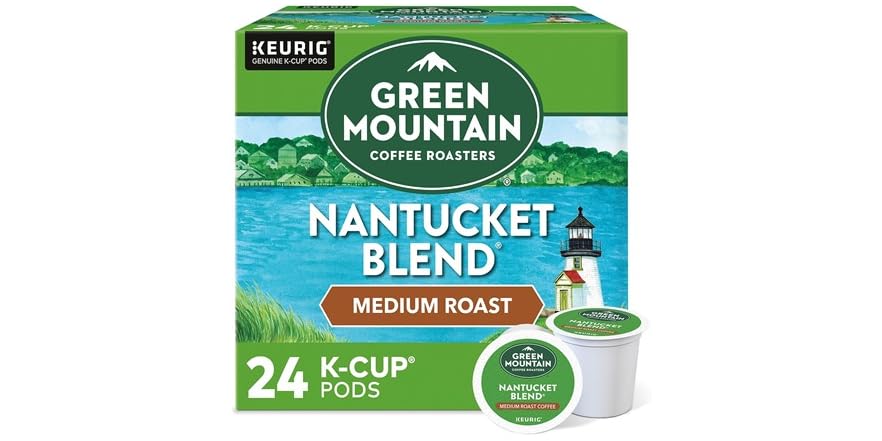 Green Mountain Nantucket Blend K-Cups 24 Count