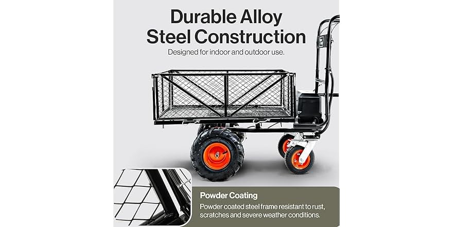 SuperHandy Utility Service Cart Power Wagon