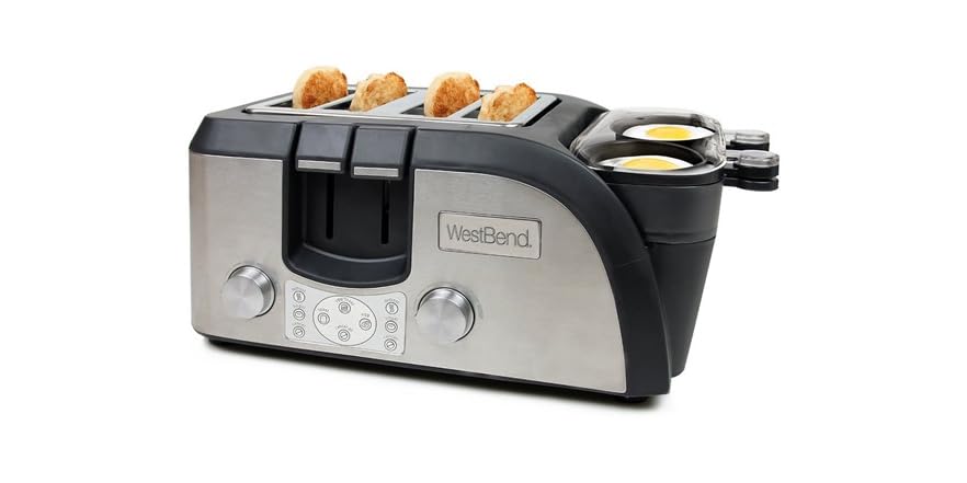 West Bend Breakfast Station Egg and Muffin Toaster Oven
