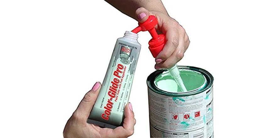 Color-Glide Pro Applicator Paint Tube and Paint Transfer Pump, Large