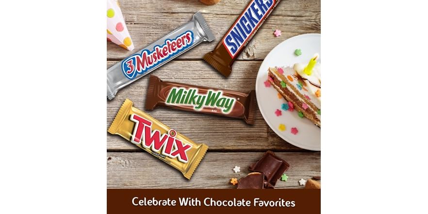 Full Size Bars Variety Mix, 18ct