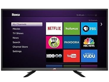 JVC 50" 1080p LED HDTV with Roku Stick
