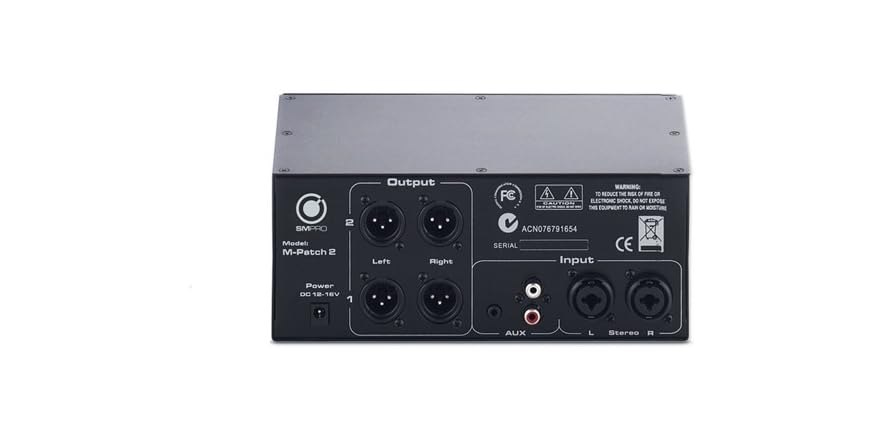 SM Pro Audio M-Patch 2 Passive Volume Control/Switch