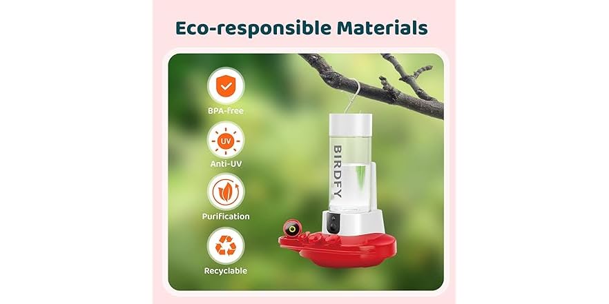 NETVUE by Birdfy Hummingbird Feeder