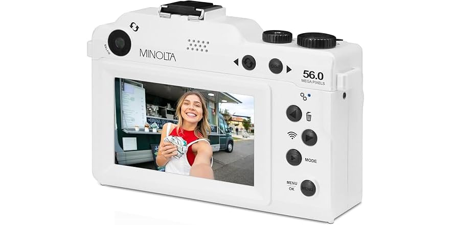 (NEW) Minolta MND65 56 MP Autofocus / 4K60FPS Ultra HD Camera w/WiFi