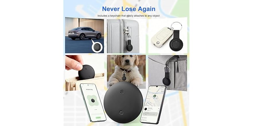 Gudluky Android Tracker Tags, 1 Pack