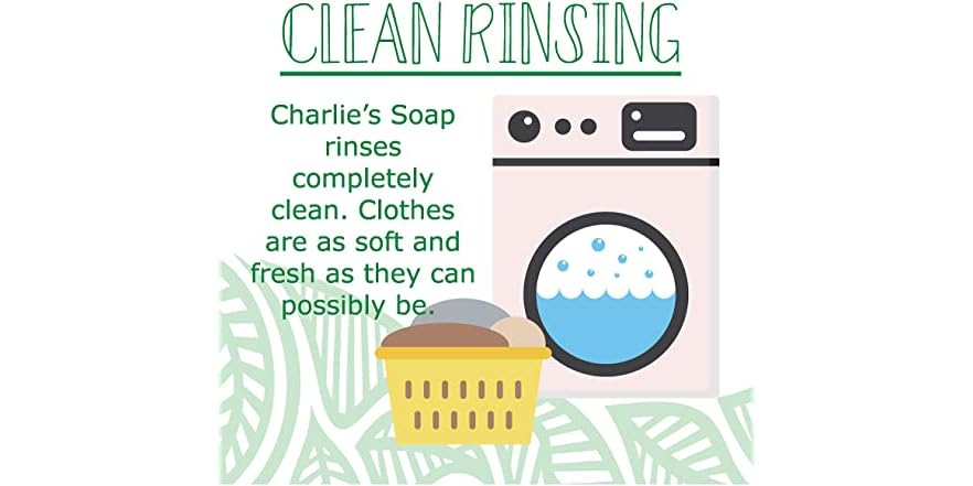Charlie’s Soap Laundry Powder (100 Loads, 1 Pack)