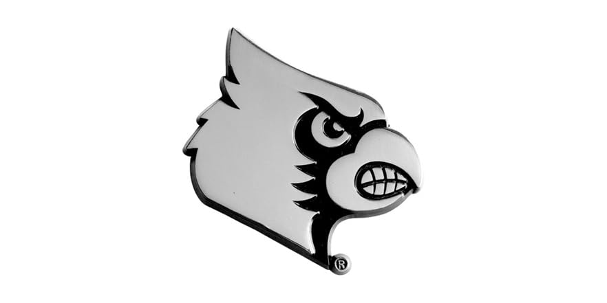 NCAA Chrome Car Emblem