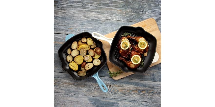 Country Living Enameled Cast Iron