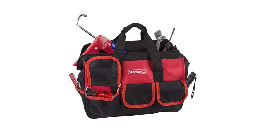 Soft Sided Tool Bag - Red