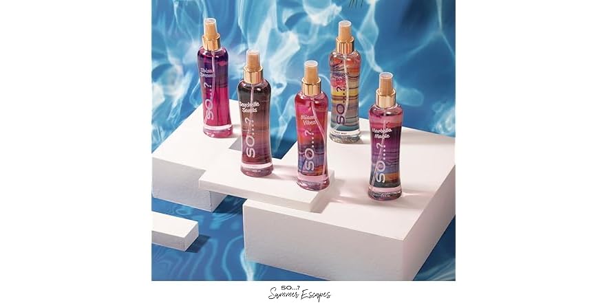 So…? Bondi Beauty Body Mist Fruity Gourmand Scent