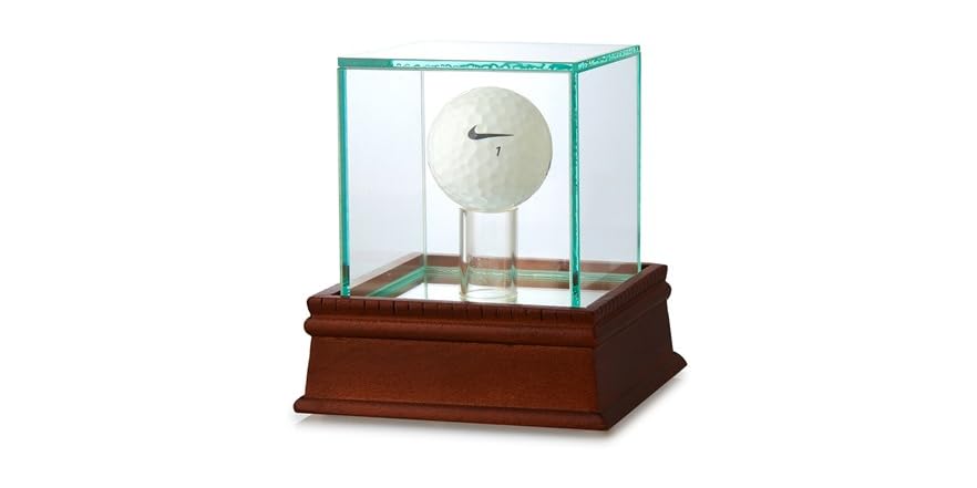 Glass Golf Ball Case