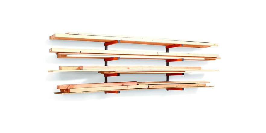 Bora 4 Level Lumber Storage Rack