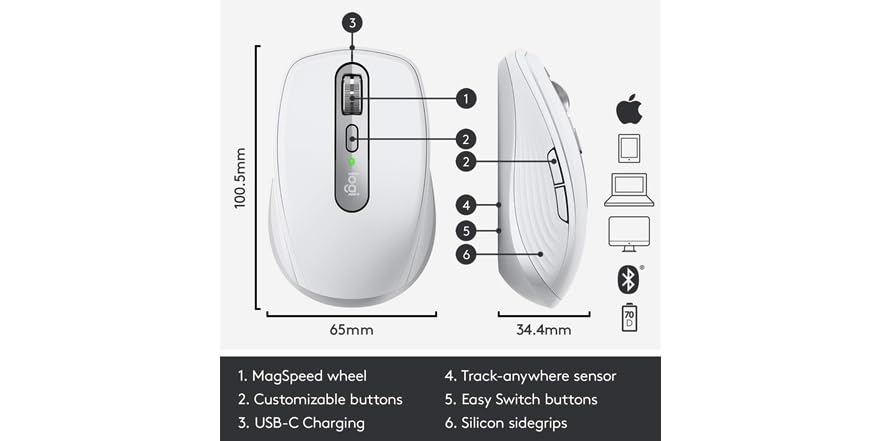 Logitech MX Anywhere 3 for Mac