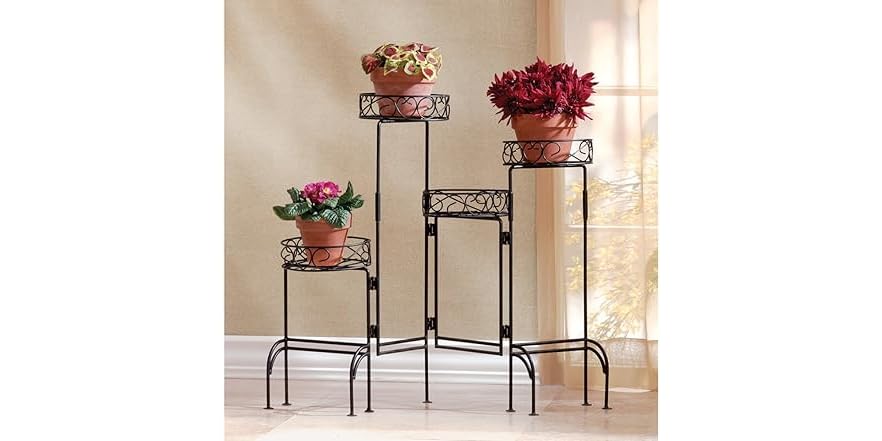 Zingz and Thingz 4-Tier Plant Stand Screen