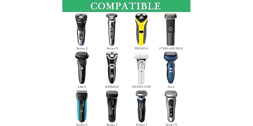 Electric Razor Holder Wall Mount 2 Pack