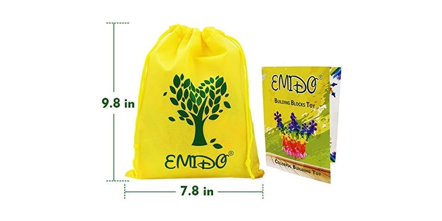 EMIDO Building Blocks Kids STEM Toys