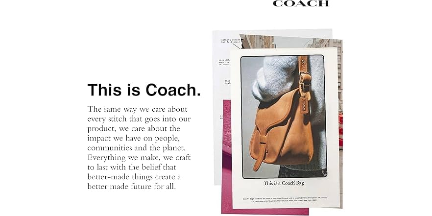 Coach Phone Crossbody in Leather