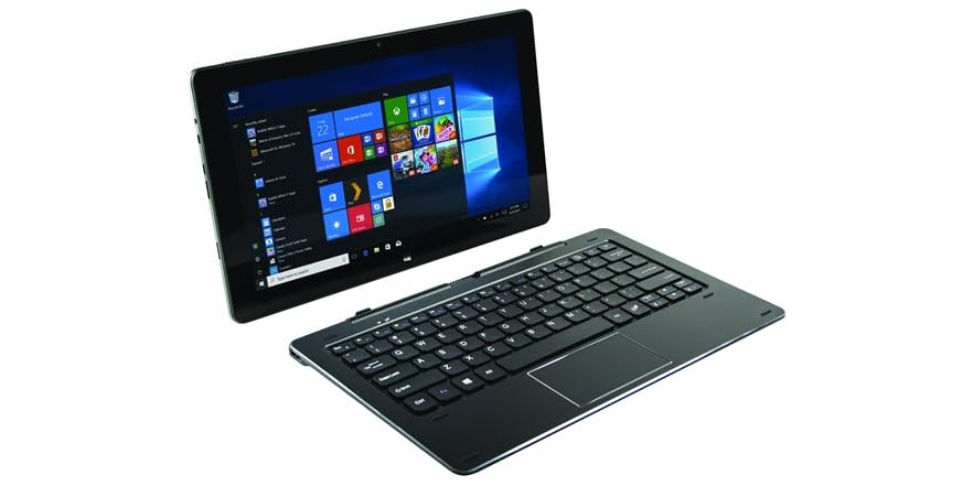 NuVision 11" Full-HD Quad-Core Detachable Tablet