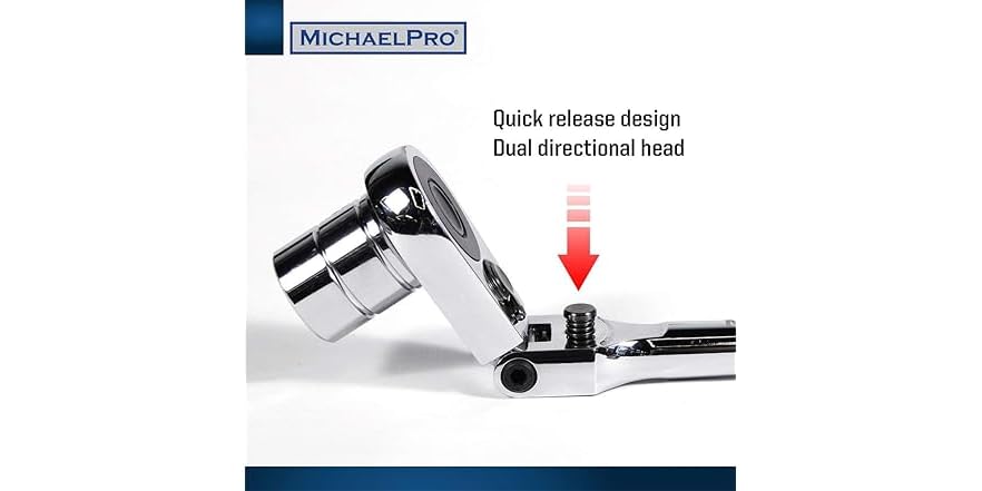 MichaelPro MP001001 3/8 inch Drive Socket Wrench Set