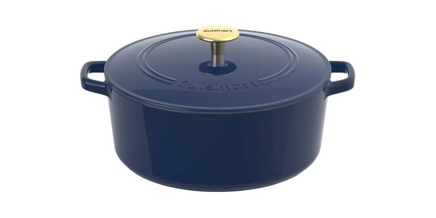 Cuisinart Oval Casserole, Midnight Blue, 7 Qt (Open Box)