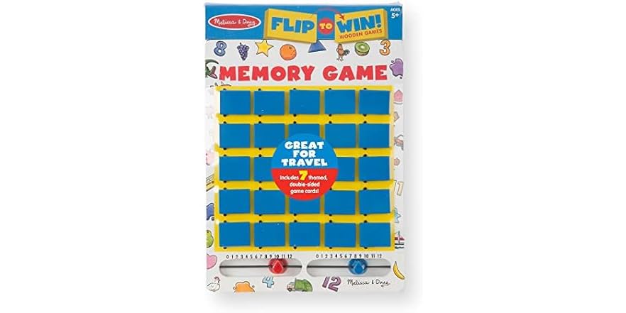 Melissa & Doug FLIP to Win Memory Game