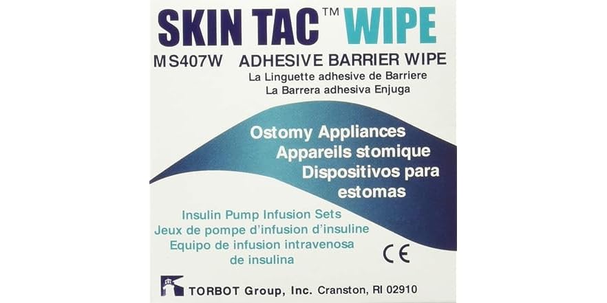 Skin-Tac-H Adhesive Barrier Wipes
