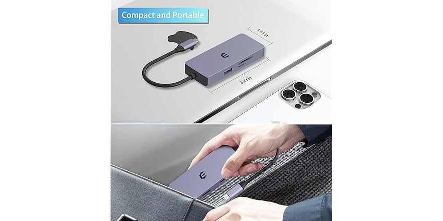 Tiergrade USB C Hub Multiport Adapter