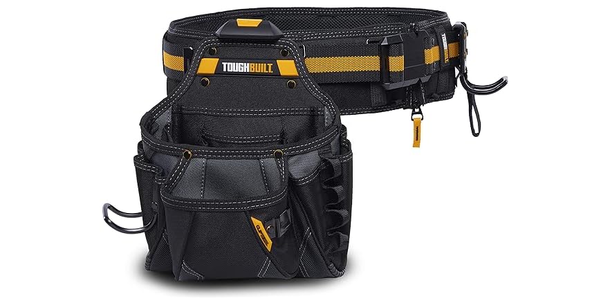 ToughBuilt 3-Piece Builder Tool Belt Set