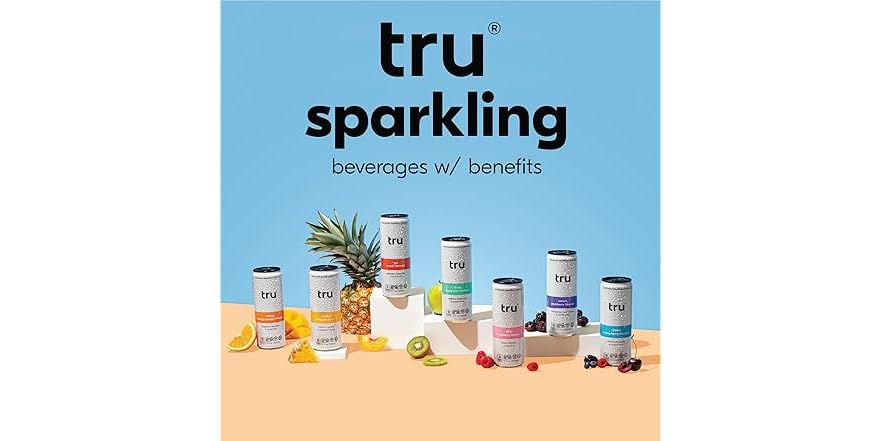 Tru Dream Seltzer, Cherry Berry 12 Pack