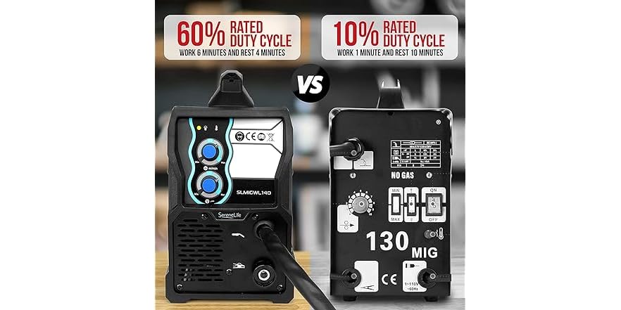 SereneLife SLMIGWL140Inverter MIG Welding Machine (Open Box)