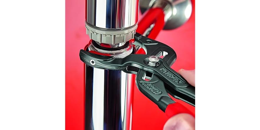 KNIPEX Gripping Pliers-Replaceable Plastic Jaws