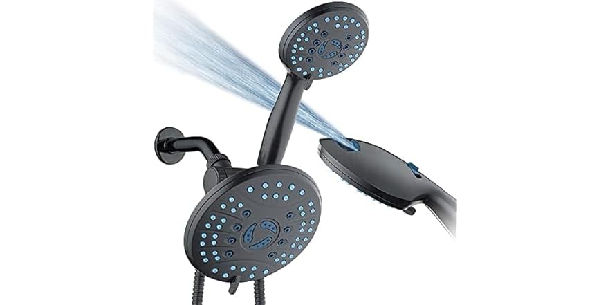 AquaCare Shower Head Combo w/ Germ Shield (Open Box)