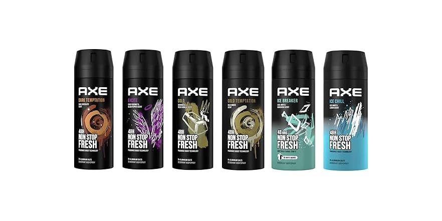 AXE Body Spray Deodorant Anti-Perspirant 12 Pack