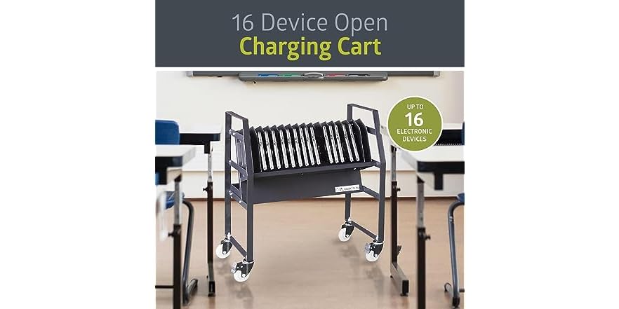 Pearington Device Mobile Open Charging Cart