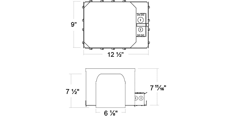 New Construction Recessed Can