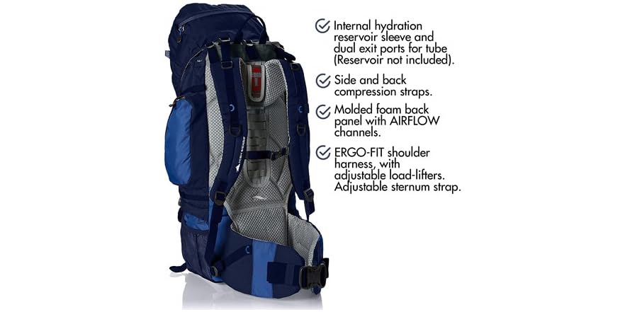 High Sierra Appalachian 75L Top Load Backpack