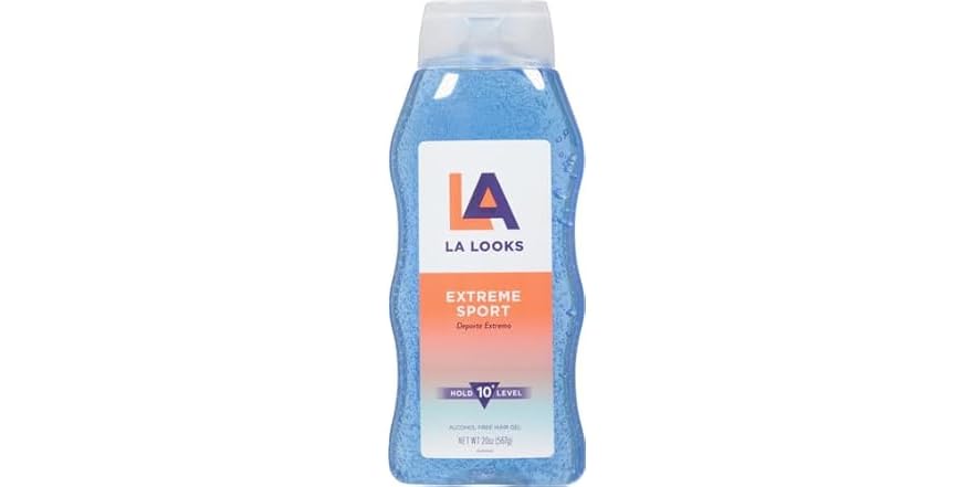 LA Looks Sport Xtreme Hold Gel