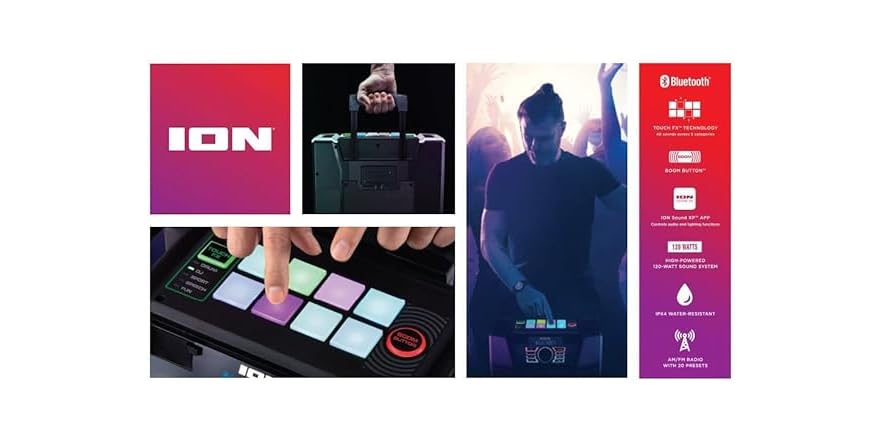 Ion Explorer FX High-Power Bluetooth Speaker