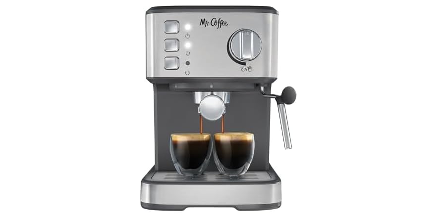 Mr. Coffee Compact Espresso Maker (Open Box)