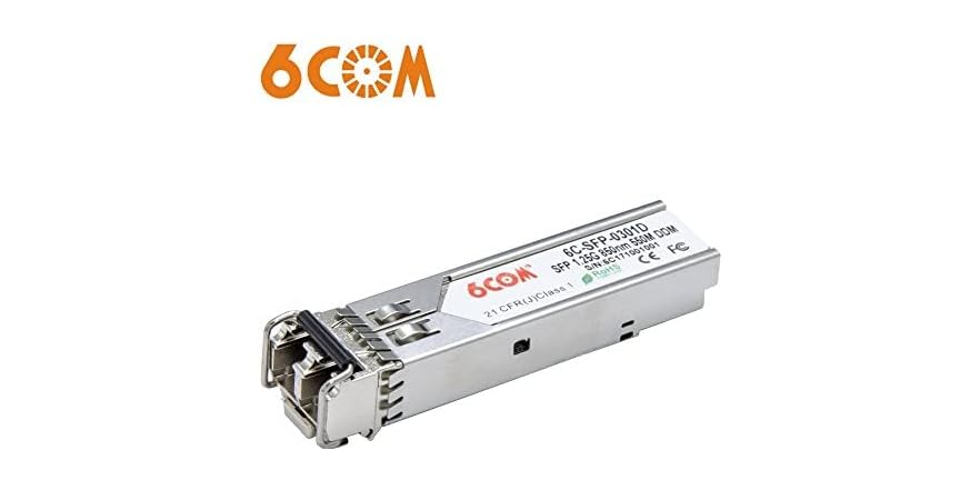 6COM Gigabit SFP Transceiver