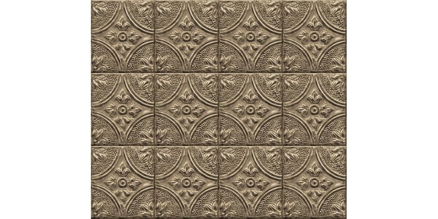 Restored Tile Bronze Backsplash