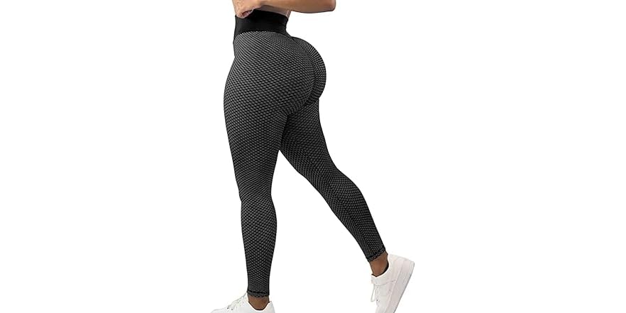 Leggings Butt Lifting (Medium, Black)